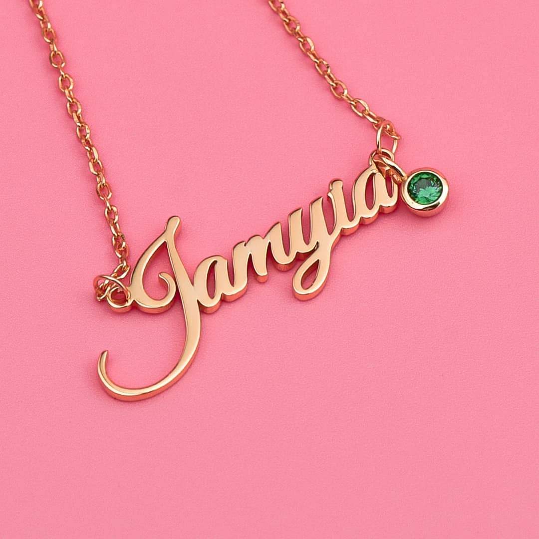 Personalized Angel Wing Name Necklace | Name Necklace