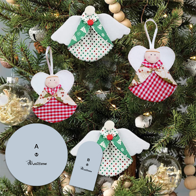 DIY Angel Decoration Sewing Pattern(3 PCS) -Includes Tutorial + Template