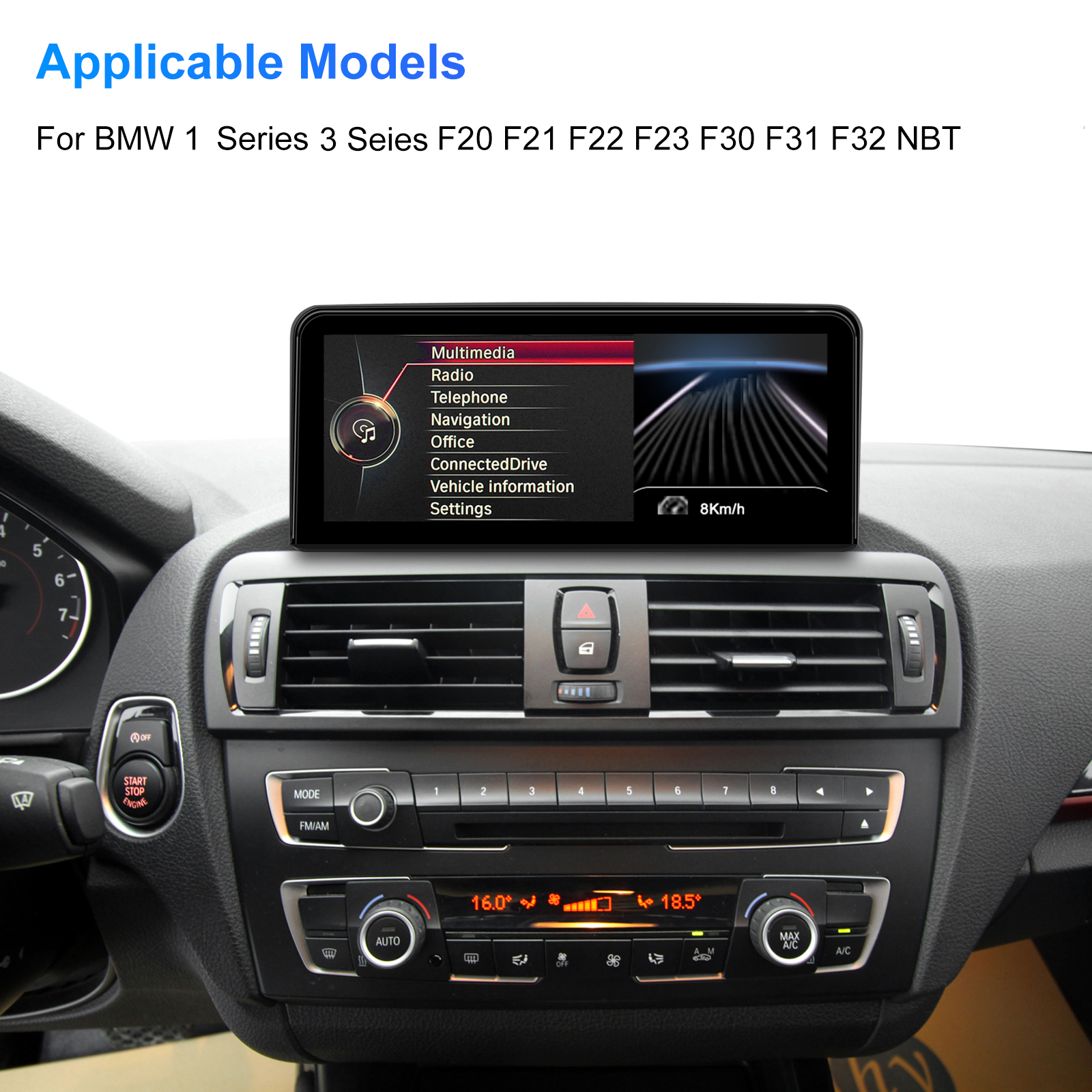 10.25inch Android Display Screen Upgrade Apple CarPlay Android Auto ...