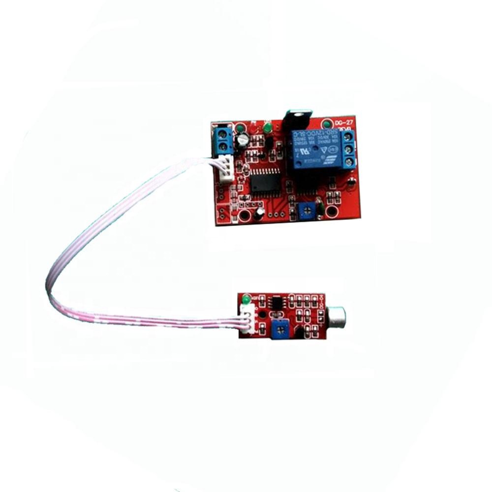 12V Voice Activated Relay Switch Voice Detection Sensor Module Voice ...