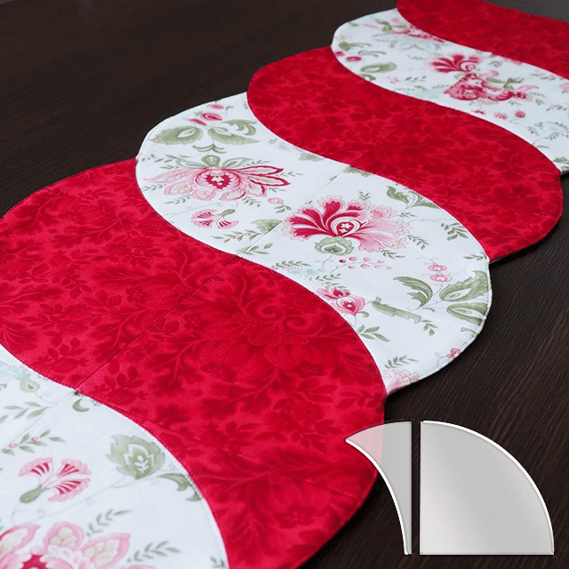 Pigtail Patchwork Sewing Templates - With Instructions