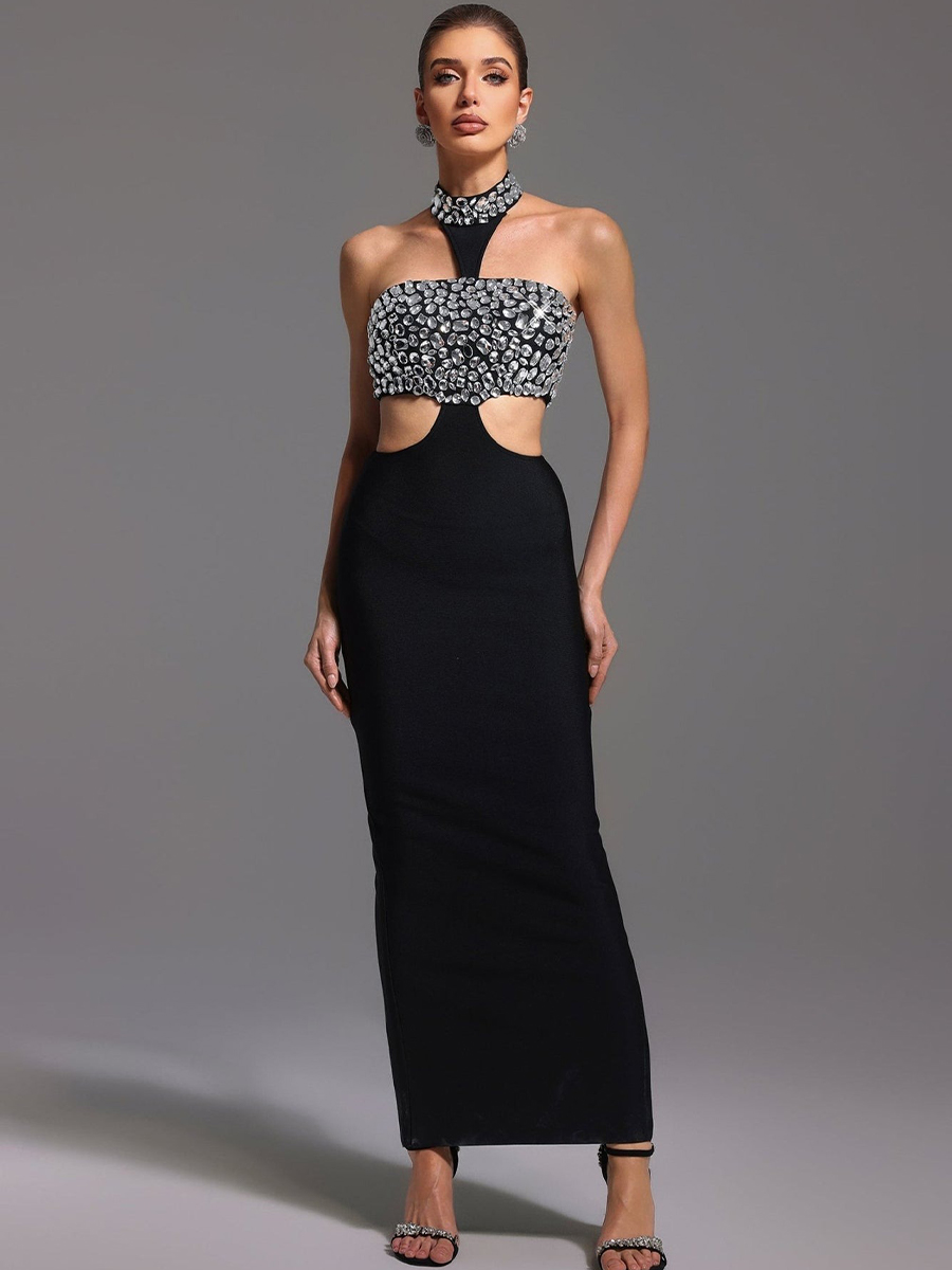 Stella Maxi Dresses In Black