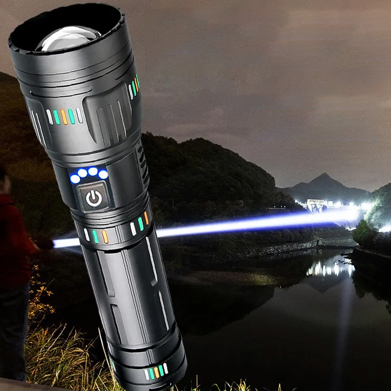 Super Bright LED Rechargeable Durable Flashlight