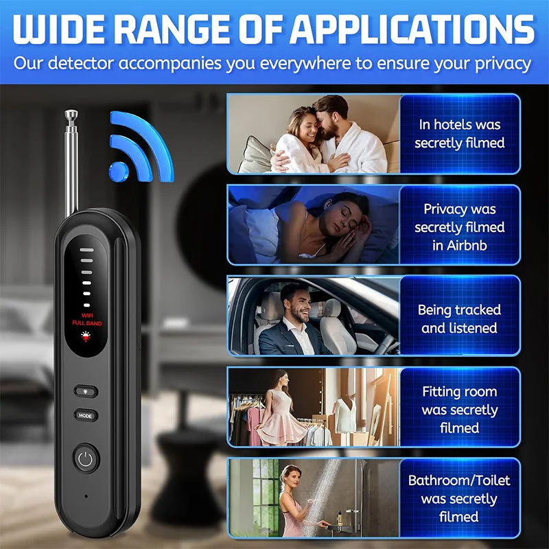 Saker Hidden Camera Detector Spy Finder