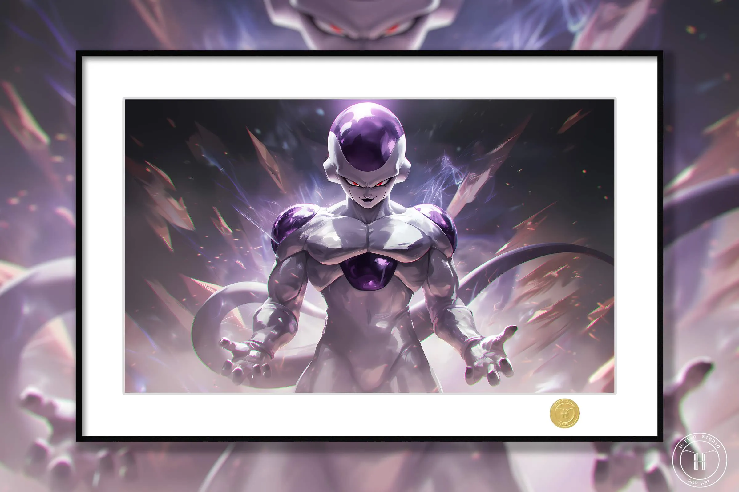 Frieza Decorative Painting - Dragon Ball - H-TWO Studio