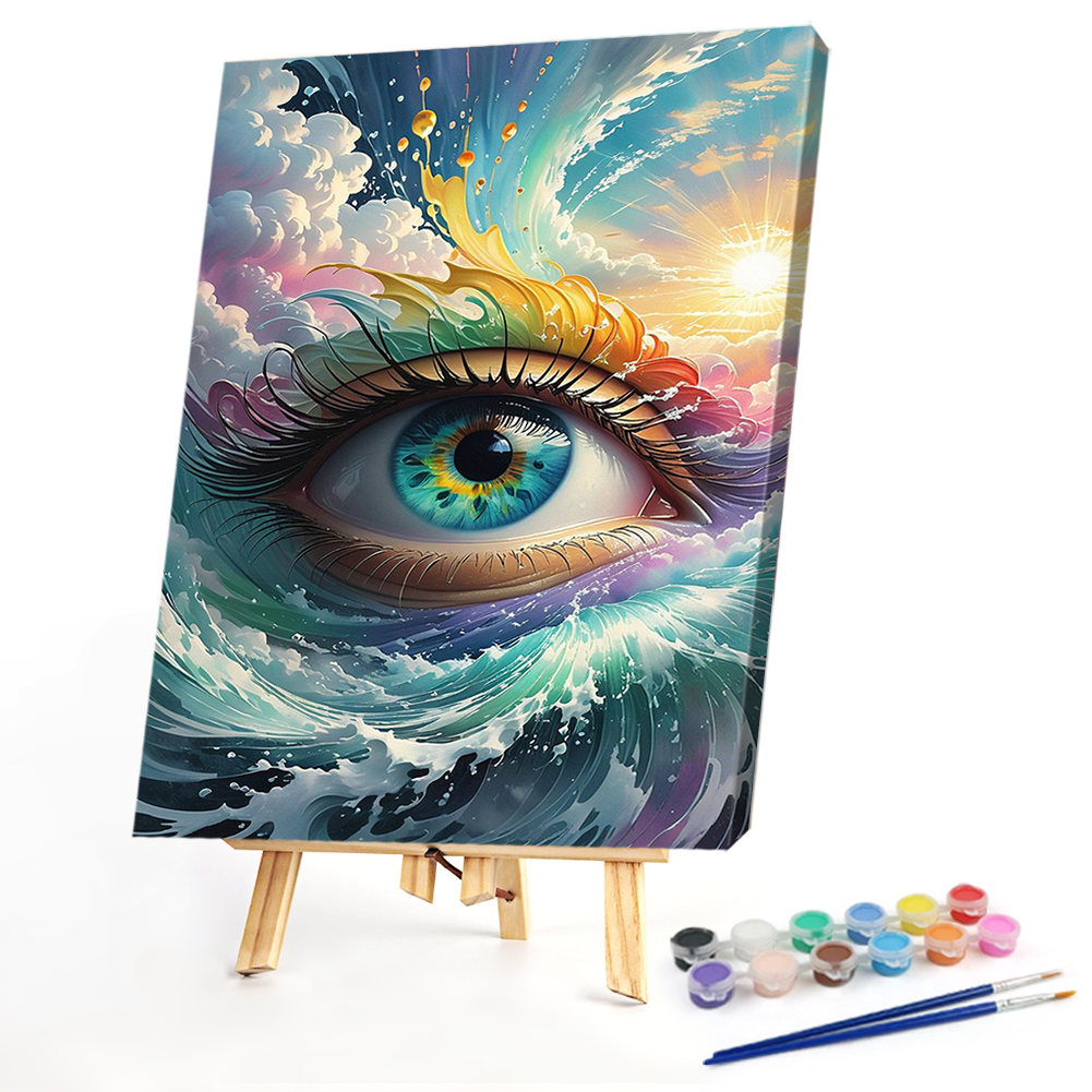 Ocean Eyes(60*40CM)-Painting By Numbers