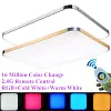 Modern 2.4G RF Colorful Remote Control LED Ceiling Lamp Dimmable Smart ...