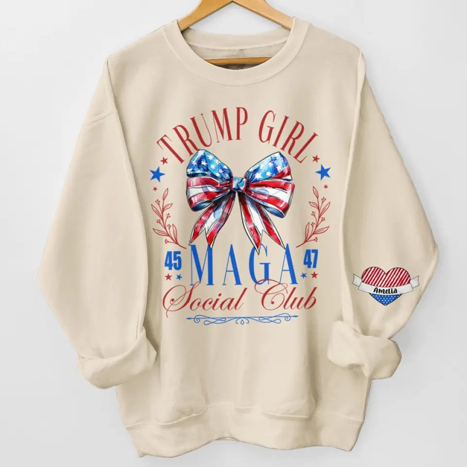 Trump Girl, MAGA Social Club - Trump US Elections Personalized Custom ...