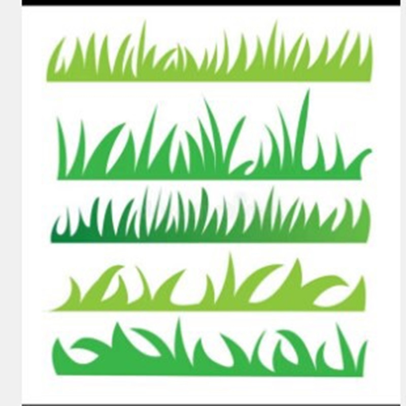 Nigikala piece set grass border decoration die Metal Cutting Dies DIY ...