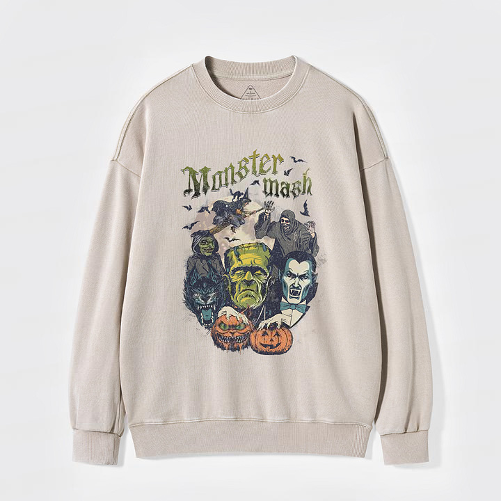 Monster Mash Washed Sweatshirts