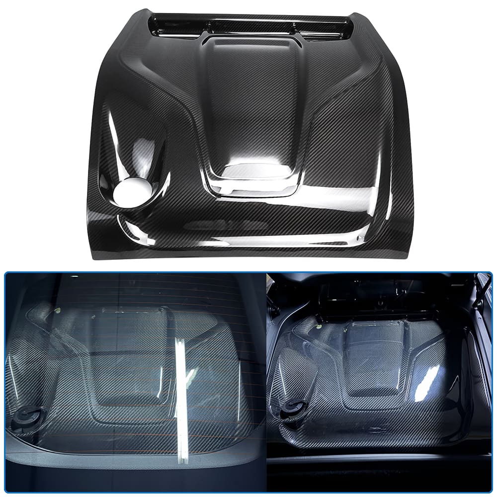 Real Carbon Fiber Engine Hood Cover For Lotus Emira I4 AT 2023+