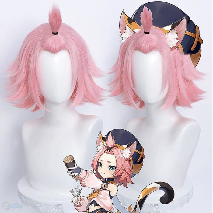 Diona Pink Cosplay Wig CC0289