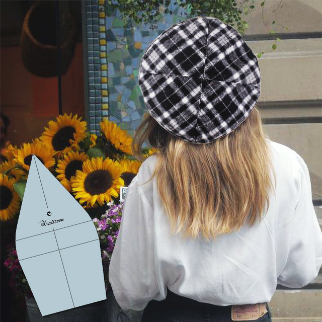 DIY Beret Sewing Template – with instructions