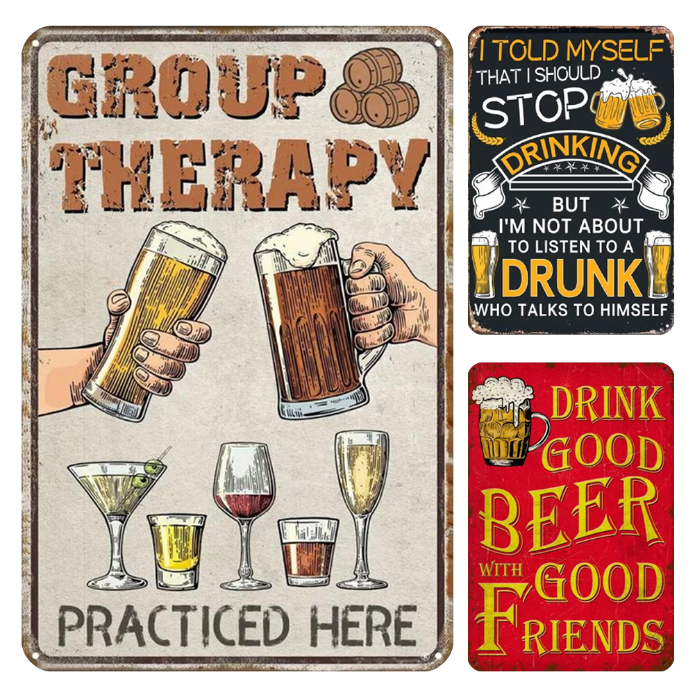 (Multi Style) Beer - Vintage Metal Signs - 20*30cm