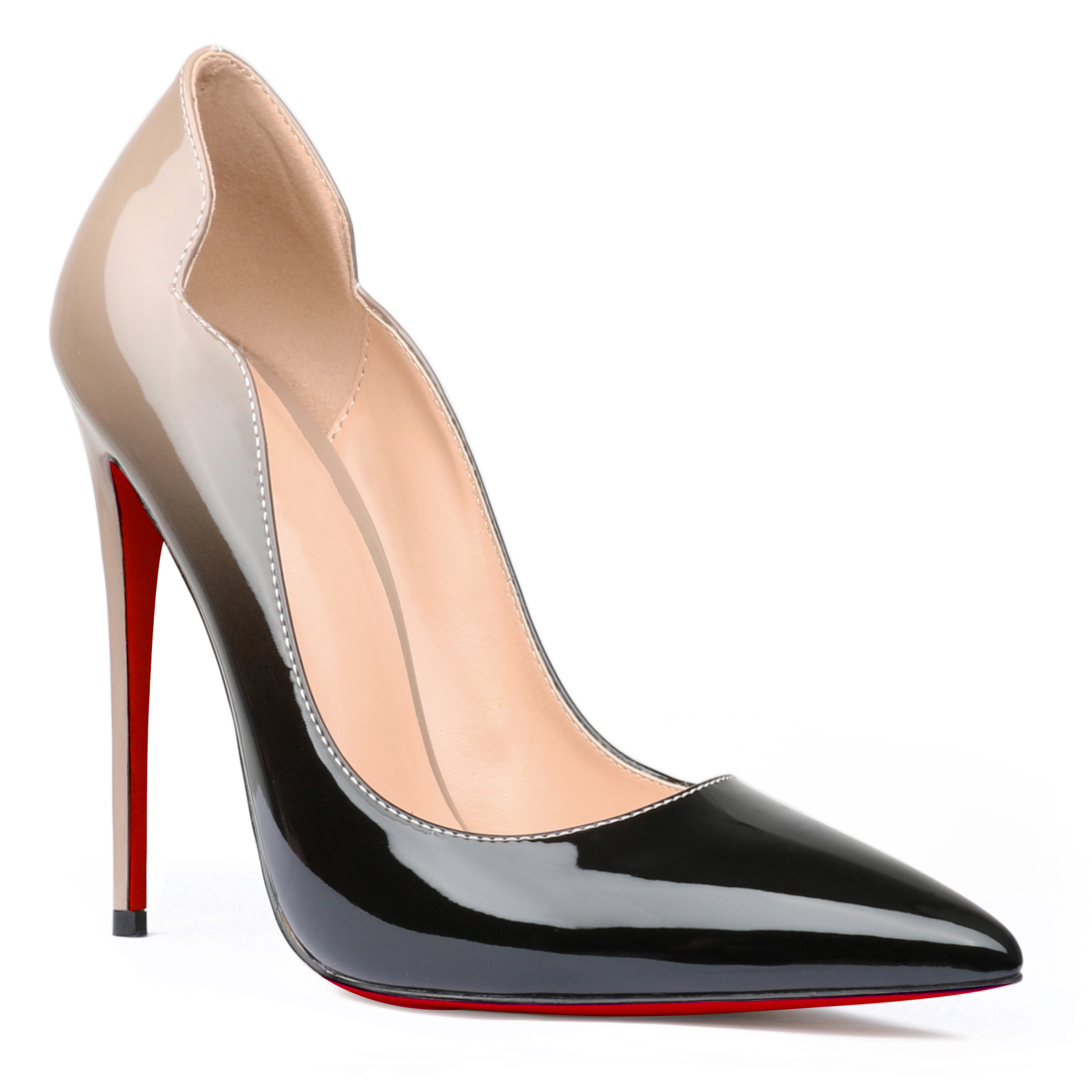 4.72" Women's High Heels for Party Wedding Pumps Gradient Color