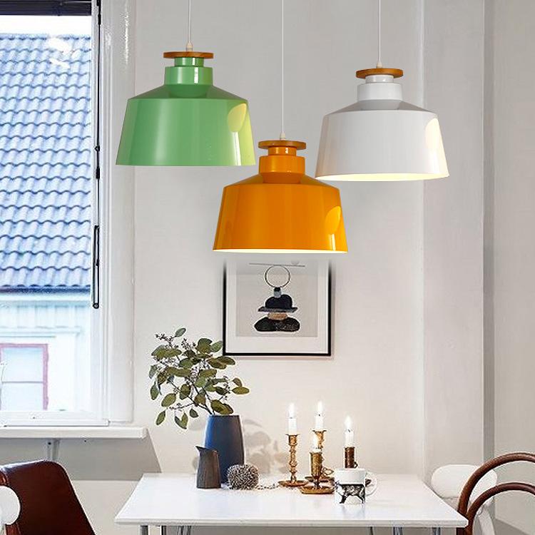 Nordic colorful candy chandelier simple modern creative bedroom bedside ...