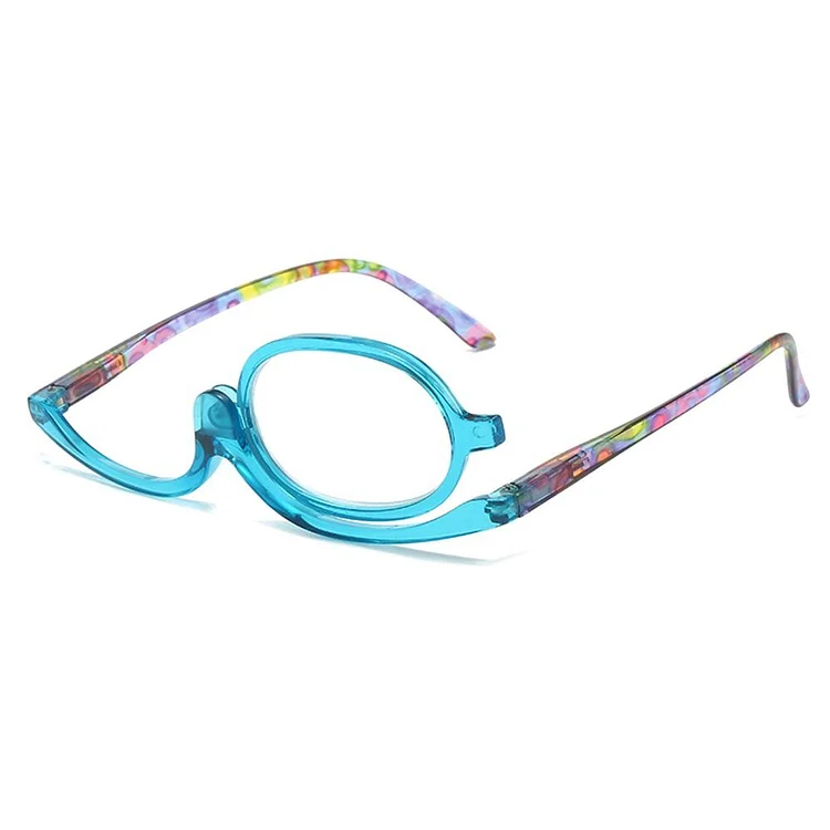 Rotating Makeup Reading Glasses for Women Portable Rotatable Single ...