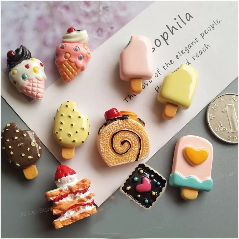 Nigikala Simulation Food Snacks Magnet Refrigerator Magnets Practical ...