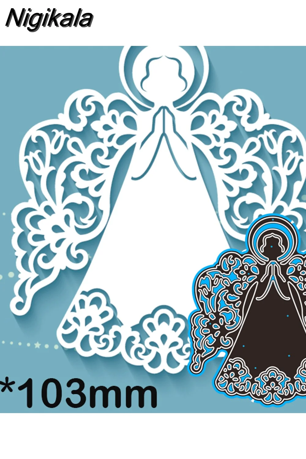 Nigikala Metal Cutting Dies Scrapbooking Different Forms of Angels DIY ...