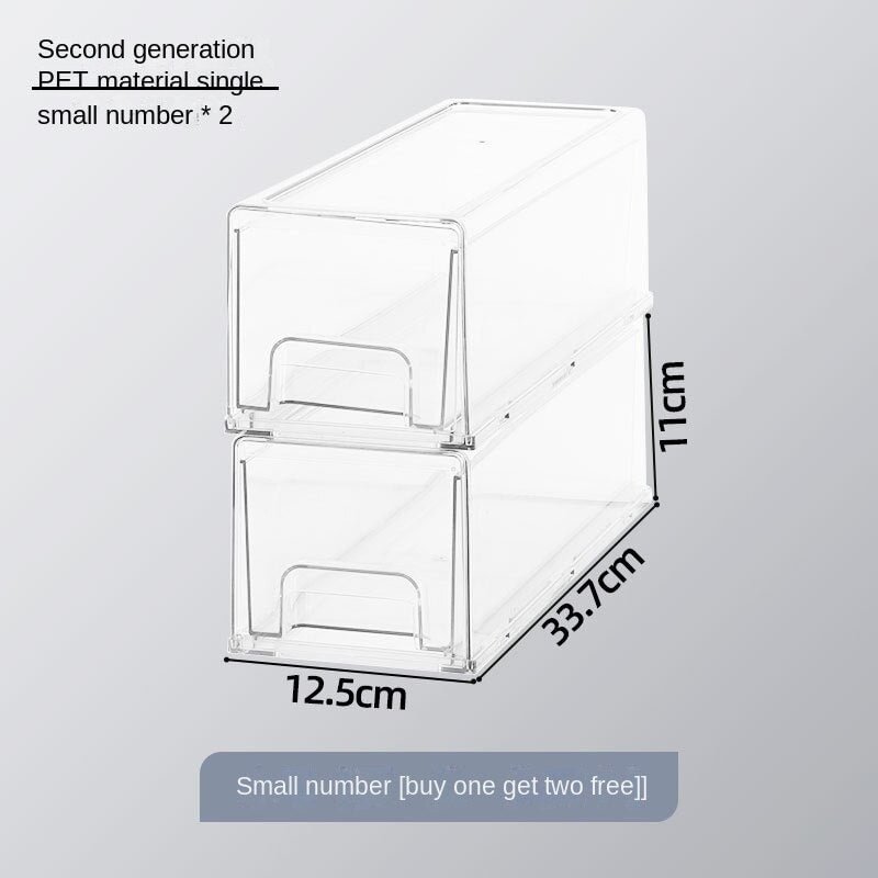 Refrigerator Storage Box Kitchen Food Drawer Storage Food Grade Food ...