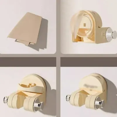 Integrated Suction Cup Shower Rack Wall Mounted Non Perforated Shower ...