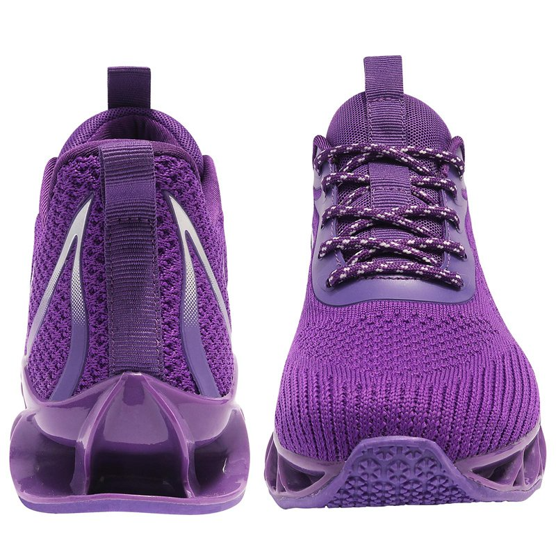 Softsfeel Women's Relieve Foot Pain Perfect Walking Shoes - Purple