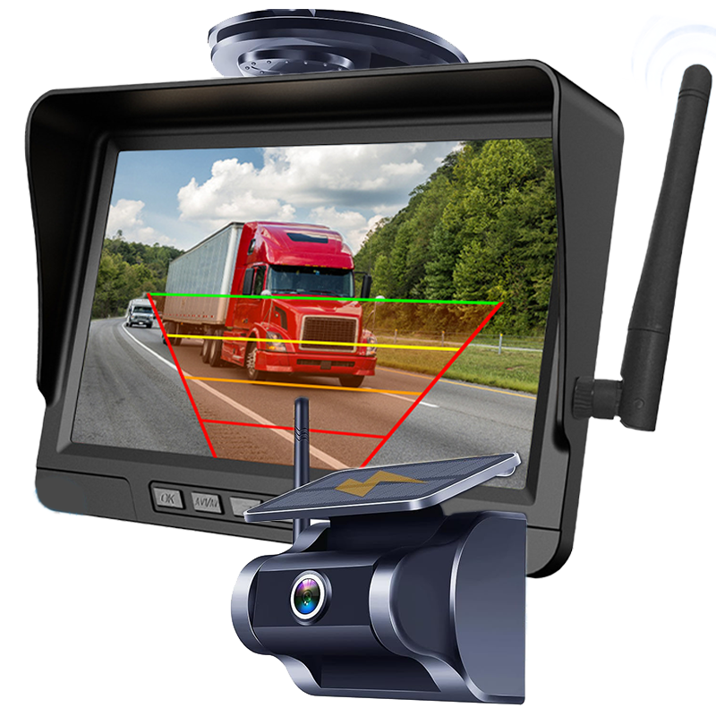 SAKER® Solar Wireless Backup Camera