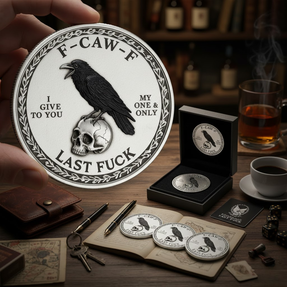 💥The F-CAW-F Coin — For Those Who Laugh at Life and Give Zero F*cks!