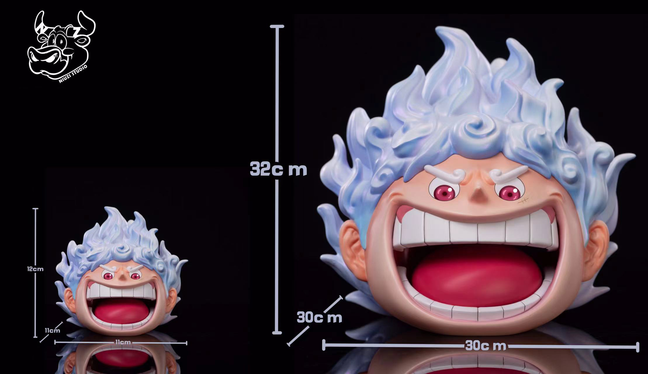 Nika Monkey D. Luffy Ashtray/ Parking Sign & Storage Plate - ONE PIECE ...