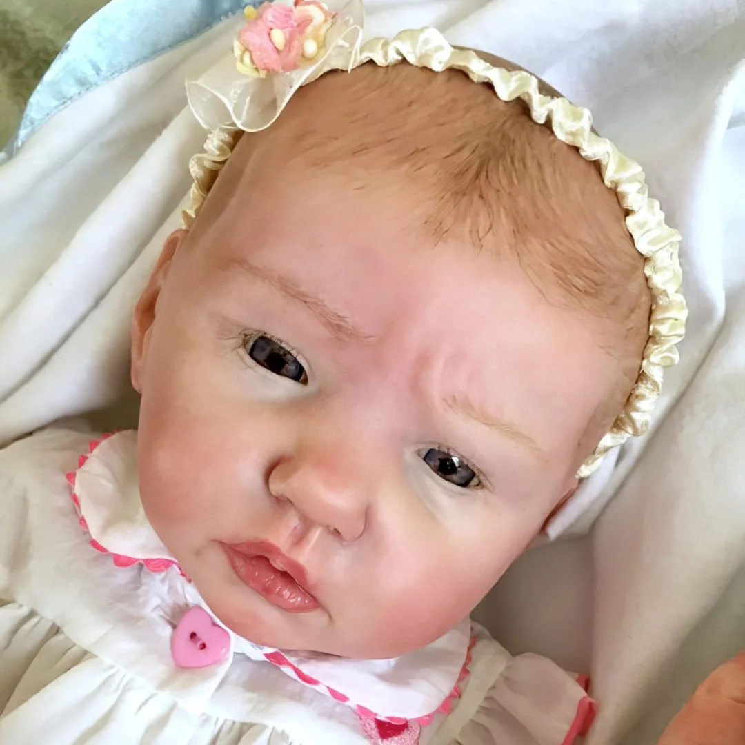 19'' Reborn Baby Berkeley Dolls Soft Body Handmade Toddler Girl Dolls