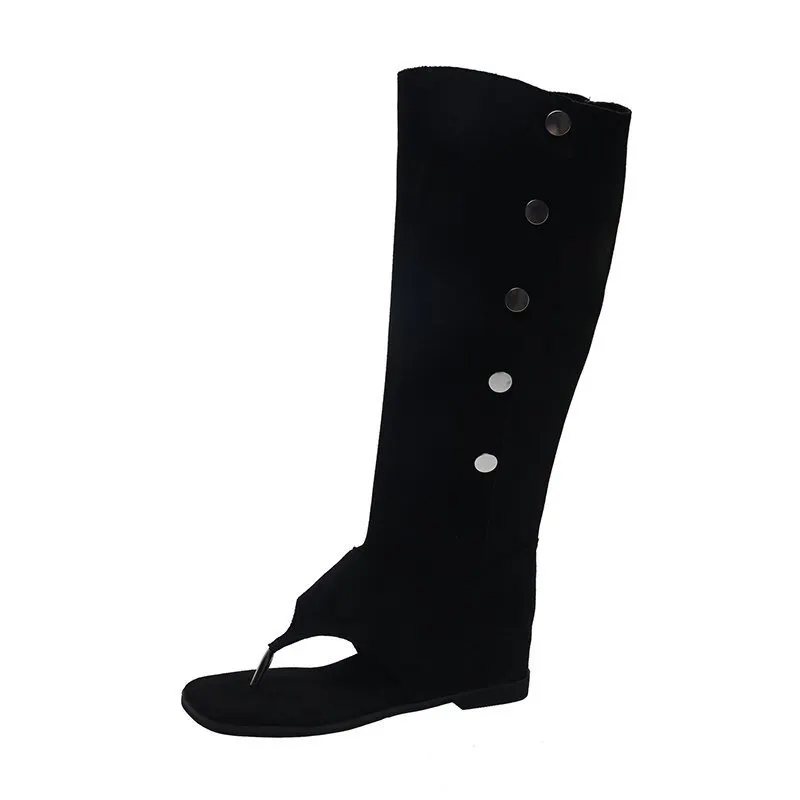 Yyvonne The Summer Of 2024, The New Knight High Boots Khaki Stack Boots ...