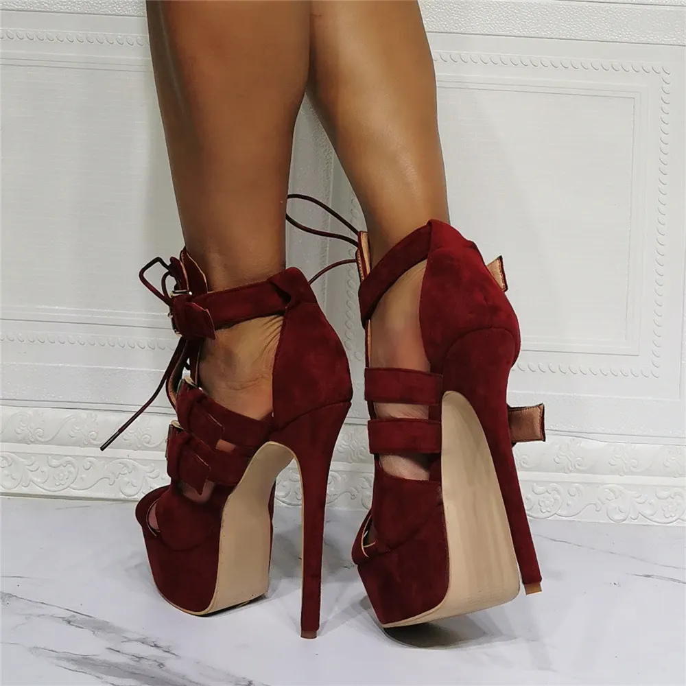 Everyday Shoes Almond Toe Pumps Stiletto Heels With Platform