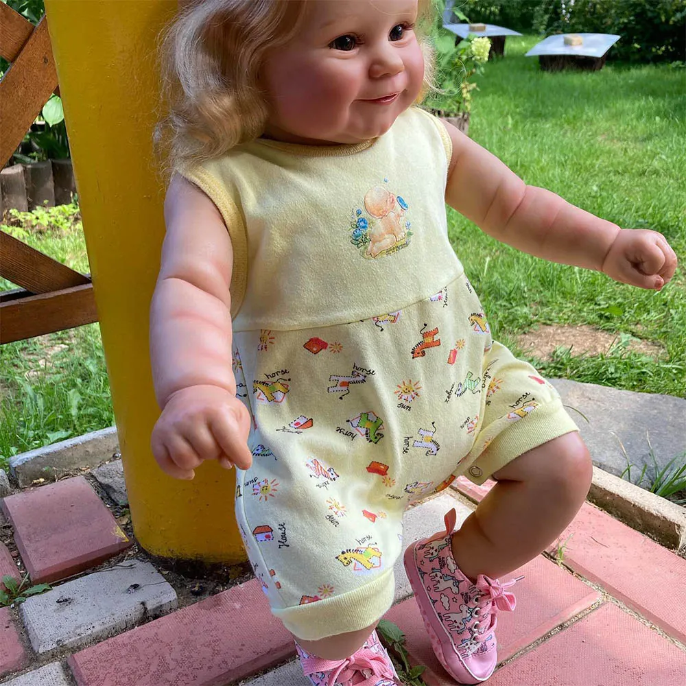 Reborn Baby Dolls 20" Real Lifelike Cute Chubby Reborn Girl Toddler ...