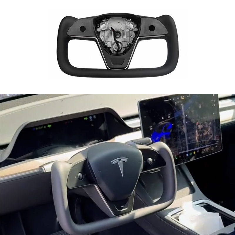 Tesla model3/Y modification ModelS interior dash screen yoke steering wheel