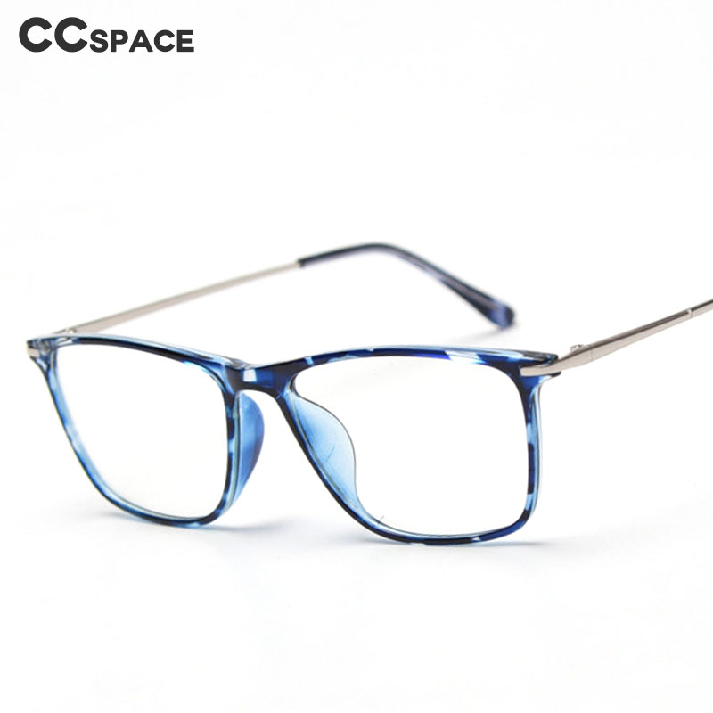 49304 Sqaure Plastic Titanium Glasses Frames Retro Ultralight Men Women ...