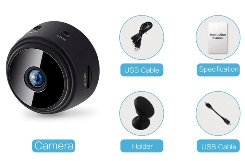 1080p Magnetic WiFi Mini Camera