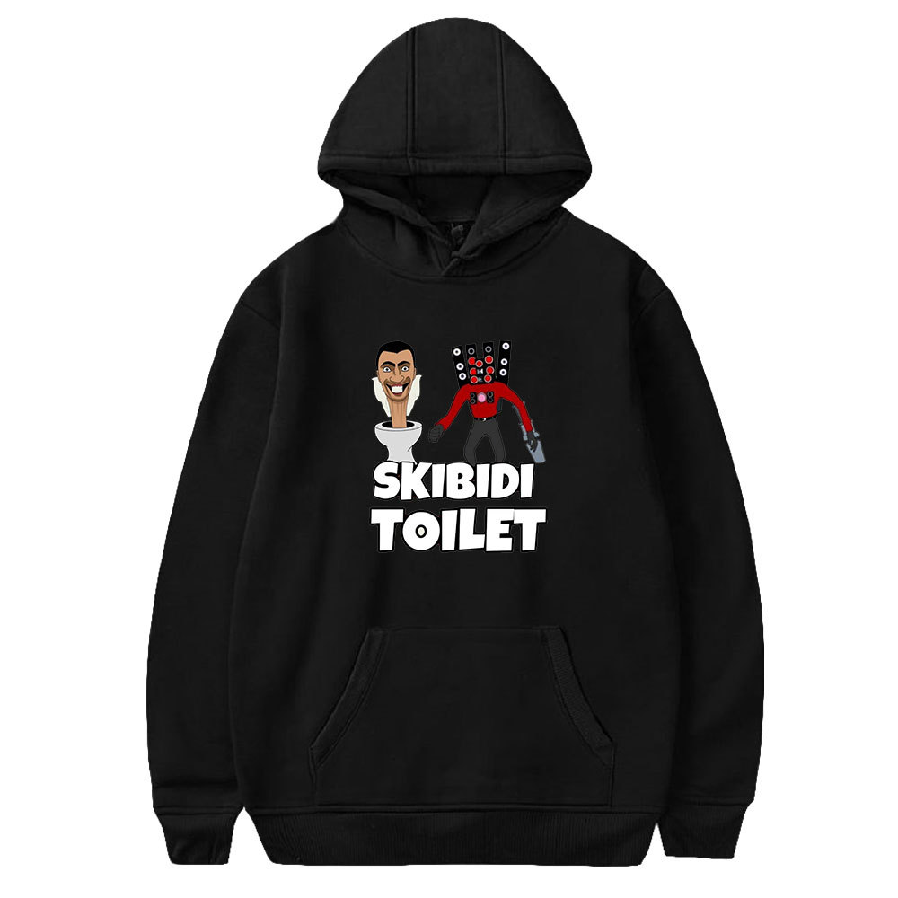 Skibidi Toilet Hoodie Unisex Pullover Sweatshirt