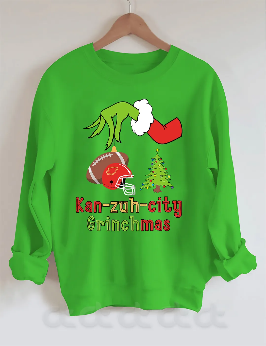 Kansas City Grinchmas Sweatshirt