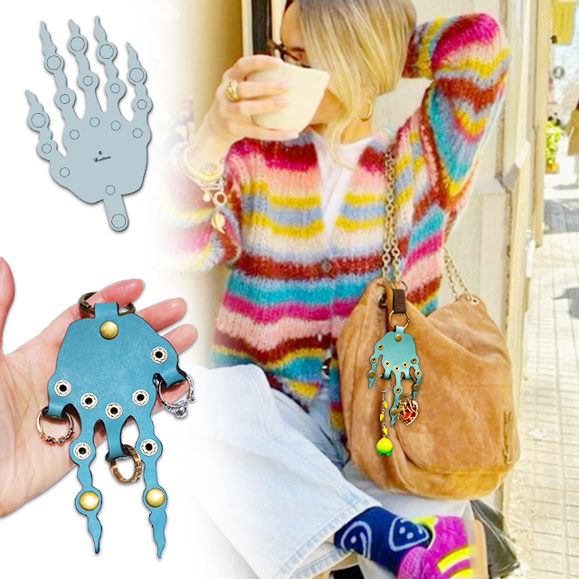 Ultimate Hand key chain Pattern Template - With Instructions