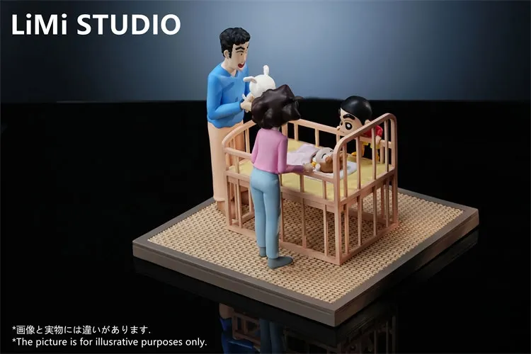 The Birth of Himawari Nohara - Crayon Shin-chan Resin Statue - LiMi Studio