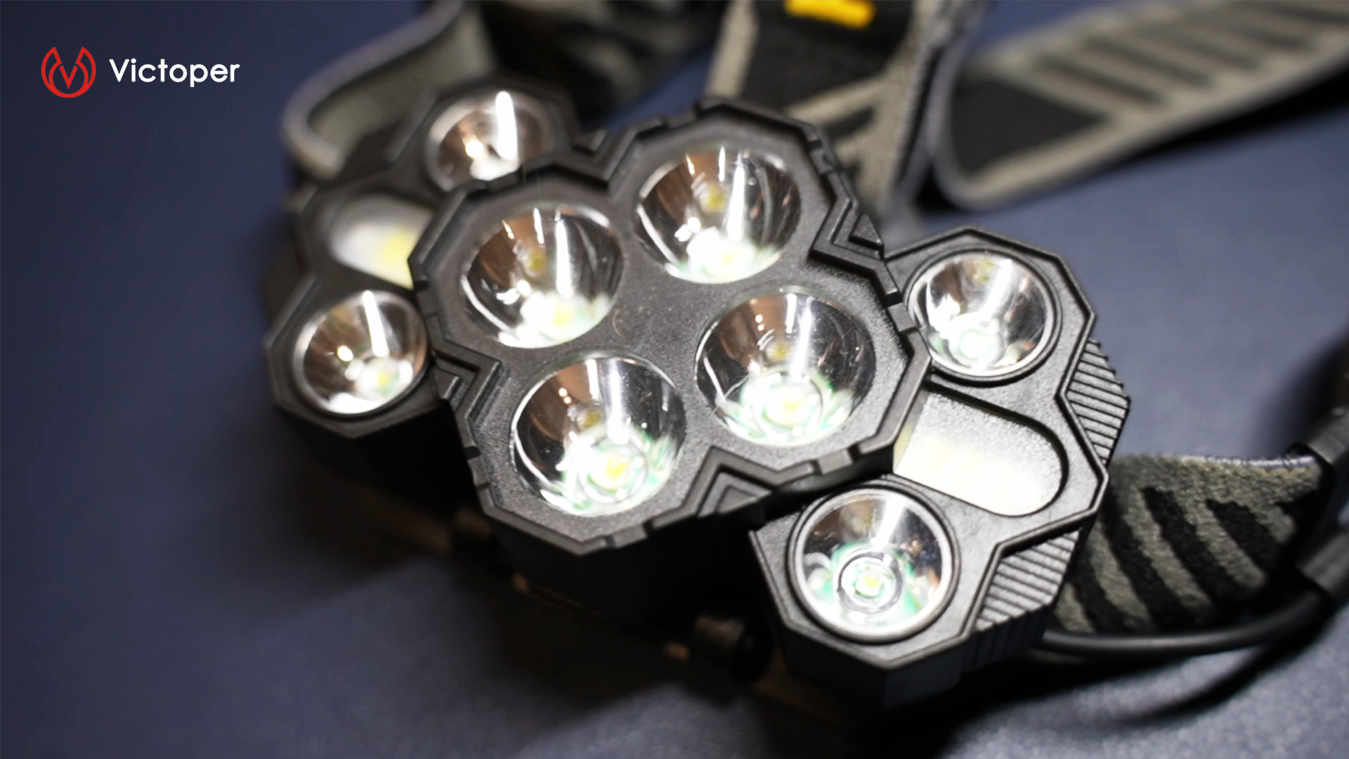 Victoper V10000 Head Torch: 2022 Newest Brightest