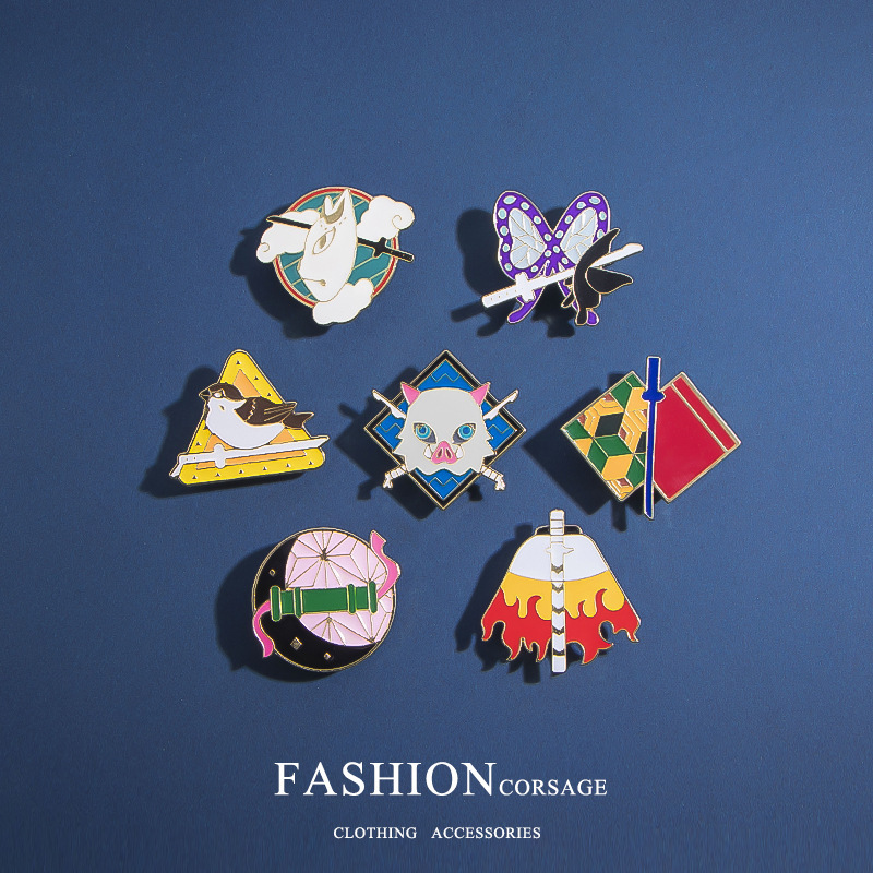 Japanese Cute Enamel Pins Badge