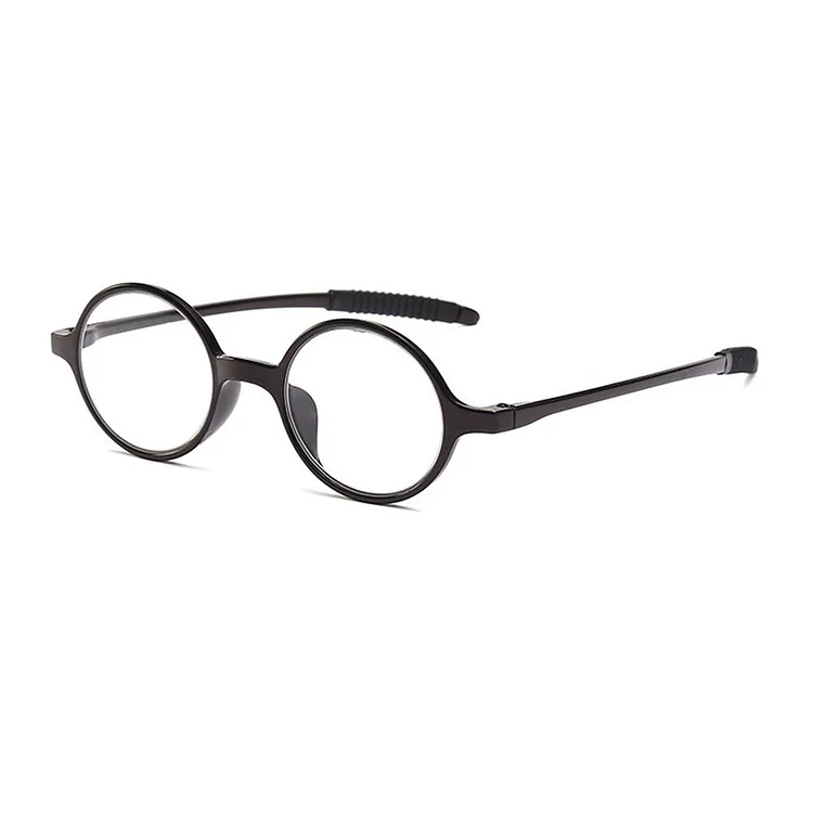 Vision Care Round Frame Reading Glasses Presbyopic Eyeglasses Far Sight ...