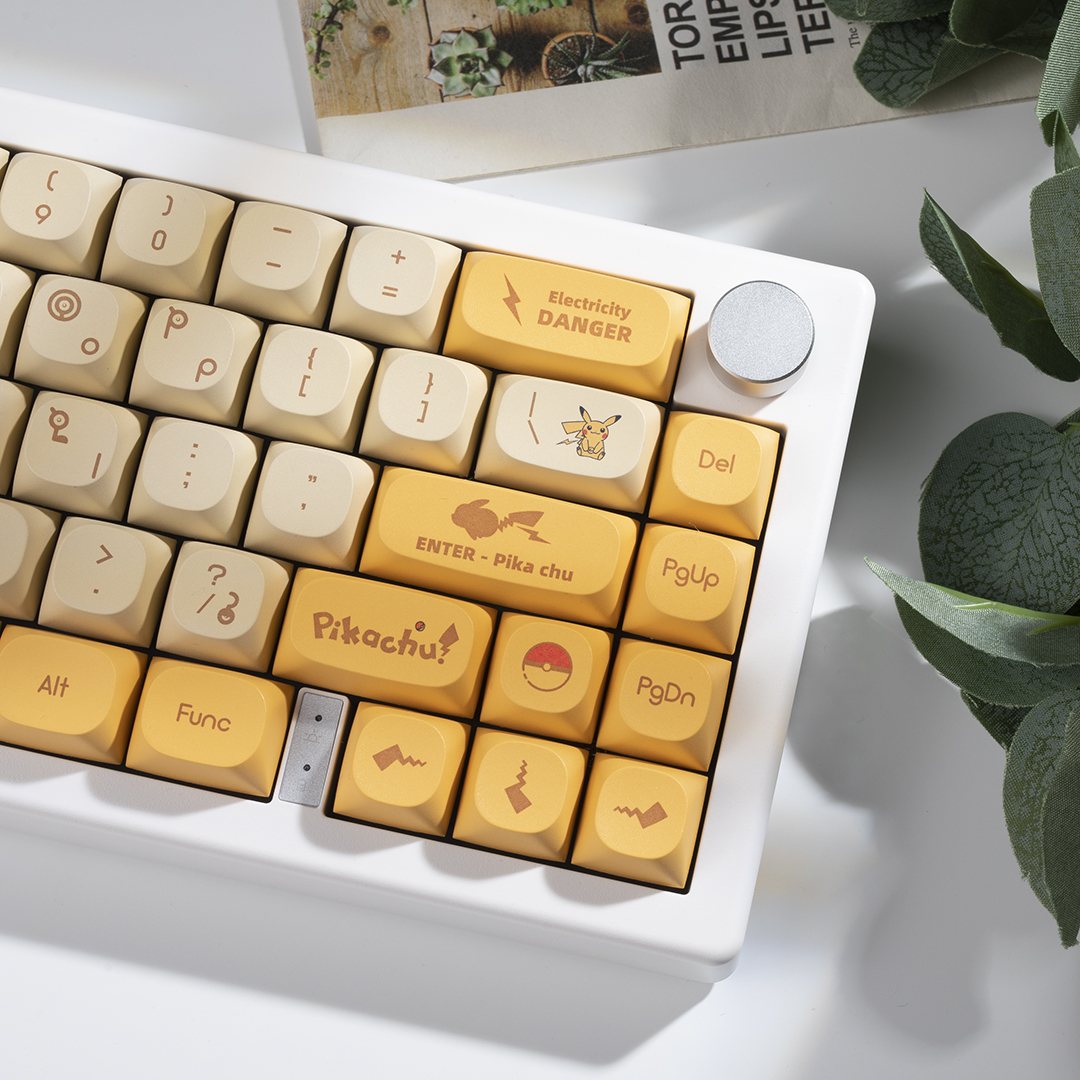 Pikachu Personalized PBT Keycaps