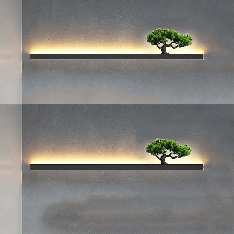 Landscape Plant Garden Lamp Outdoor Waterproof Long Outdoor Wall Lamp