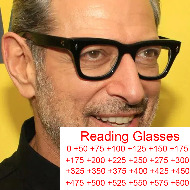 Vintage Small Frame Reading Glasses Men Luxury Brand Designer Rivet ...