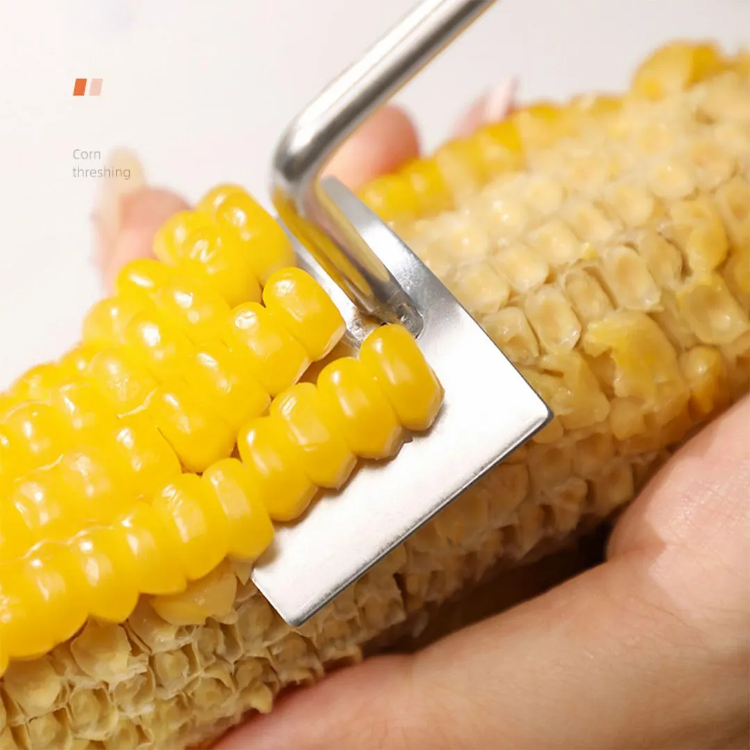🔥HOT SALE 49% OFF - 2024 NEW Long Handle Stainless Steel Corn Stripping ...