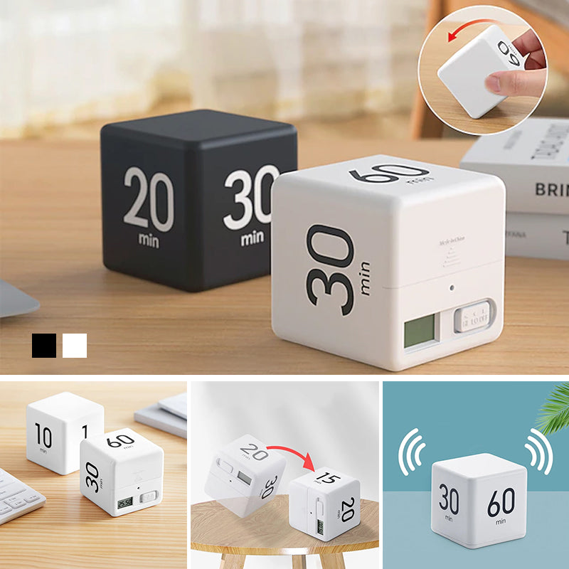 🎲Cube Timer for Time Management and Countdown Settings