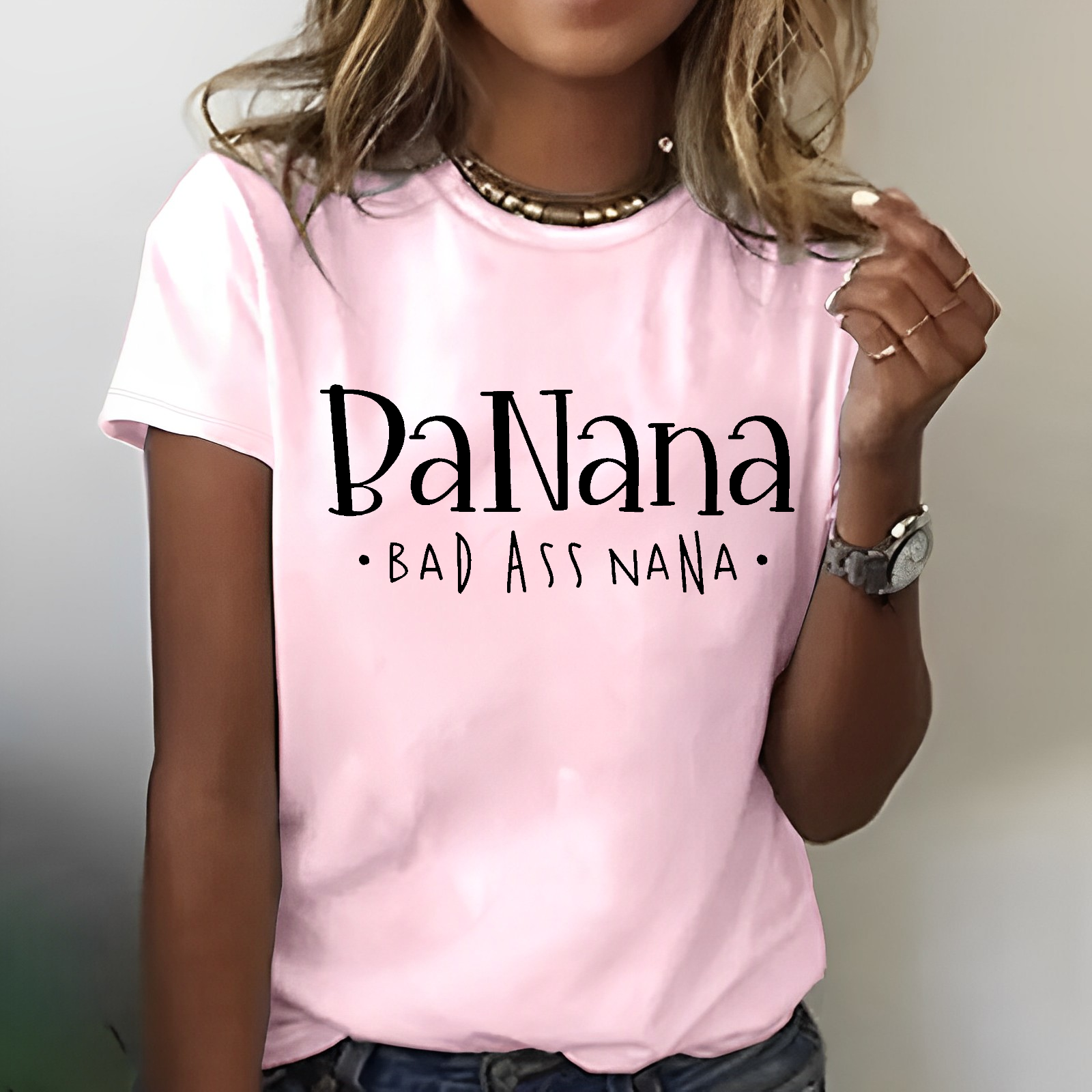 BANANA Bad Ass Nana Funny Grandma Gift T-shirt