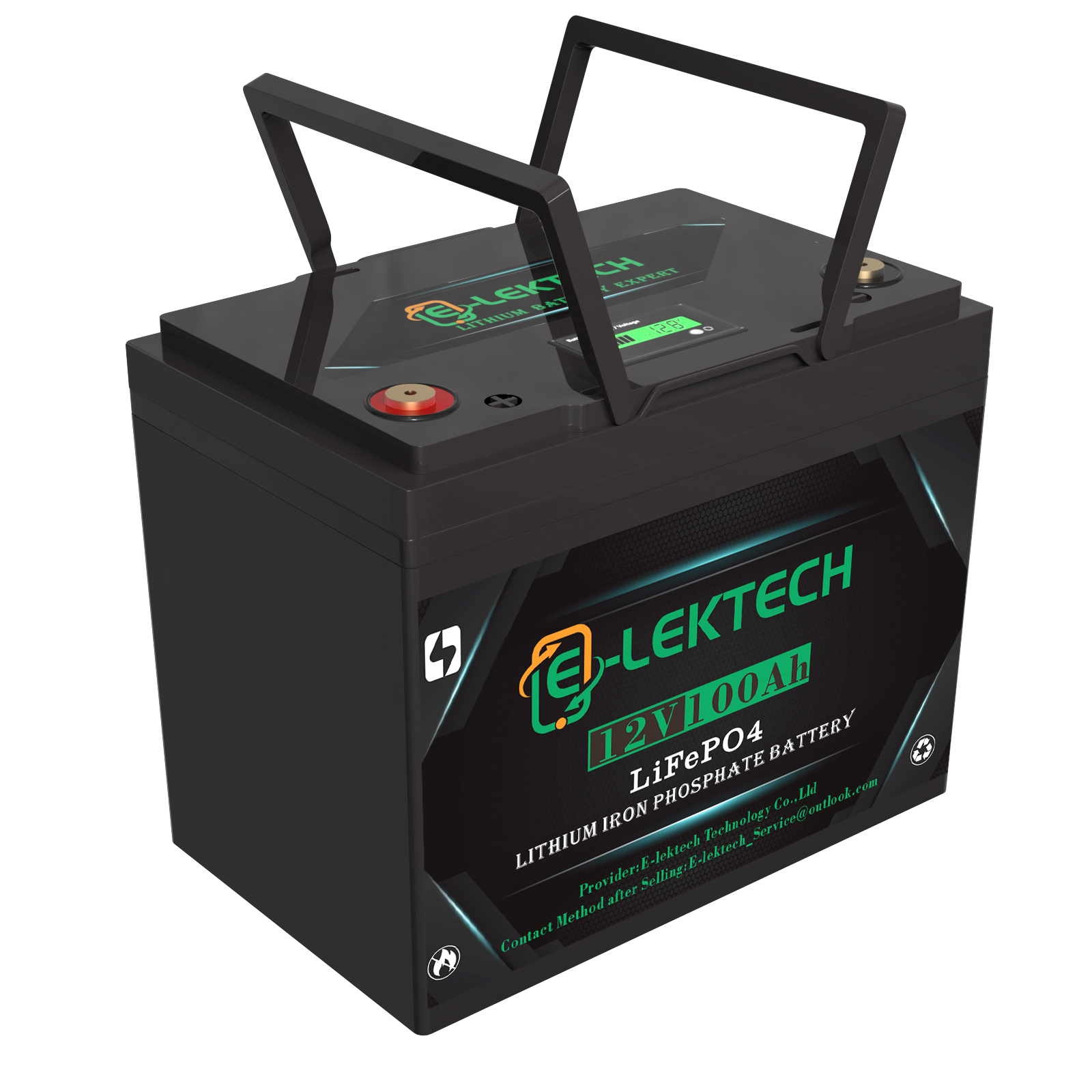 12V 100Ah LiFePO4 Lithium Battery, 8000+ Deep Cycles, Built-in 100A BMS ...